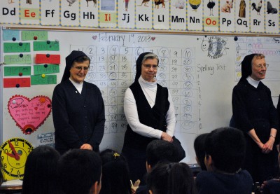 Superioress General of the Daughters of Charity, Sister Evelyne Franc ...
